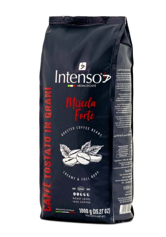 Intenso Forte Whole Bean Espresso Coffee - 2.2 lb Bag – Cerini Coffee ...