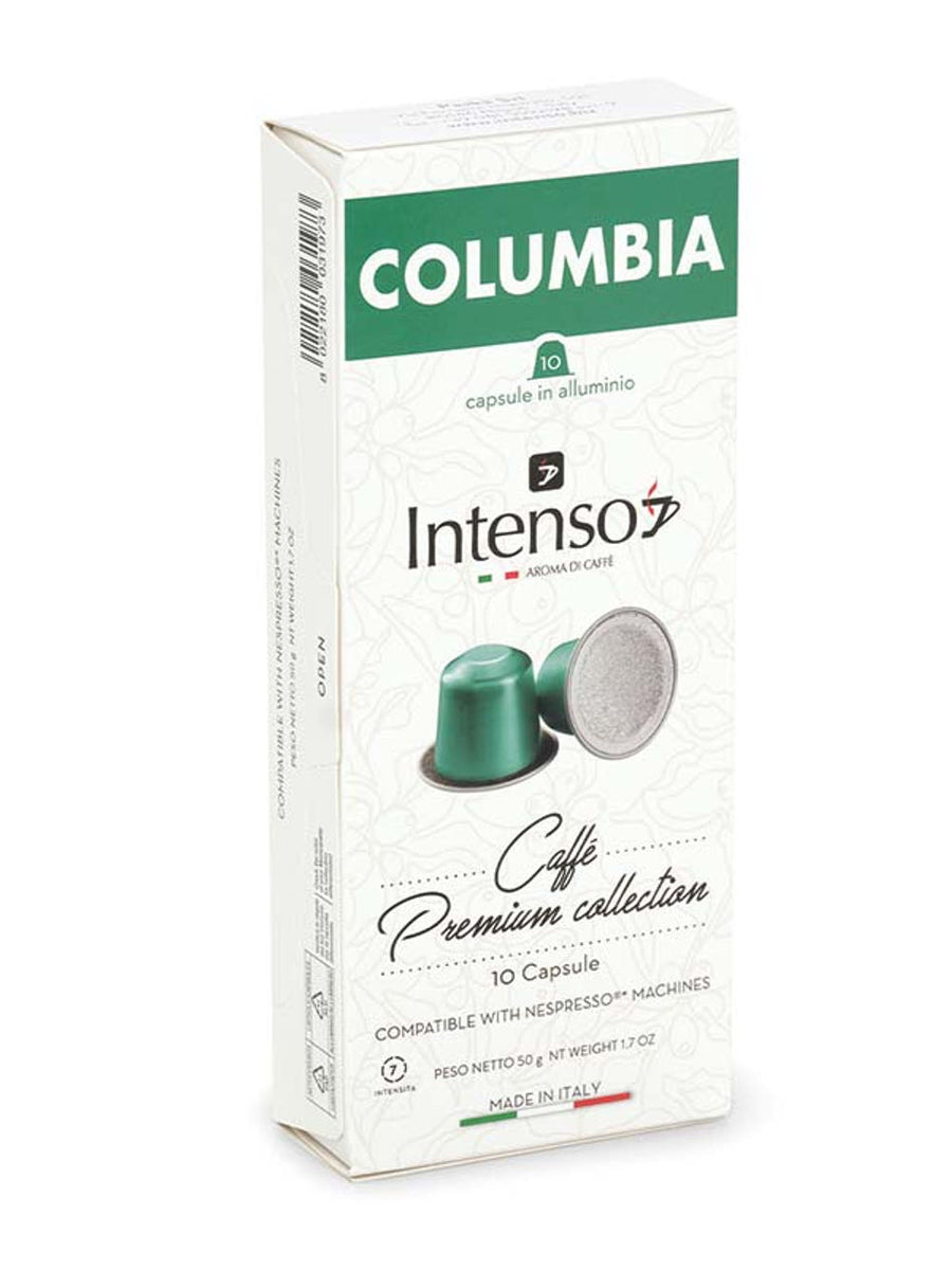 Intenso - Columbia Capsules - 10/Box - Compatible with Nespresso® Mach ...
