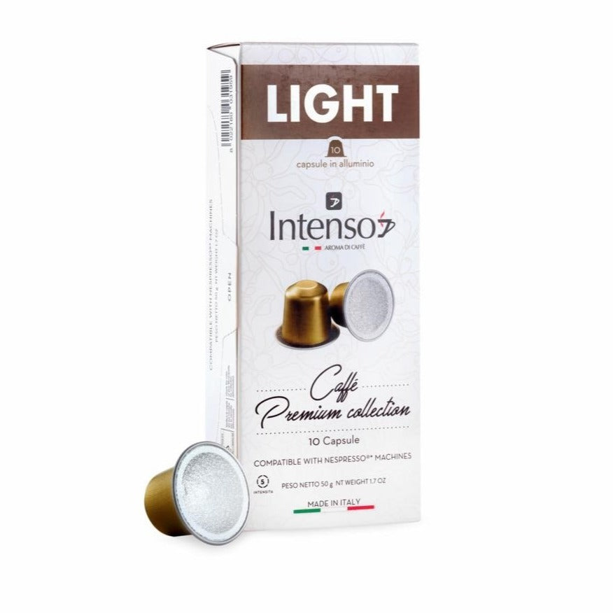 Intenso - Light Capsules - 10/Box - Compatible with Nespresso® Machine ...