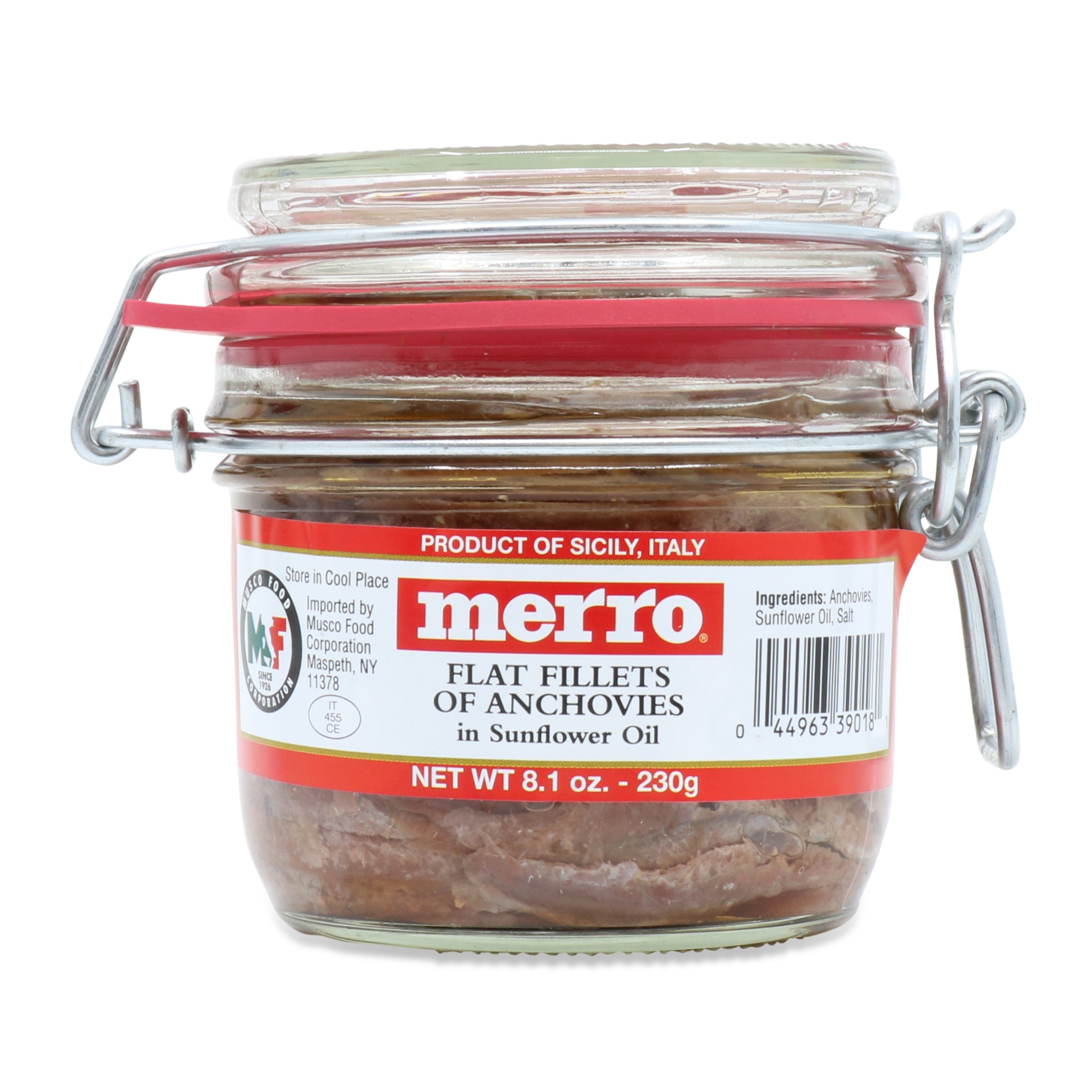 Merro - Flat Fillets Of Anchovies - 230g (8.1 oz) – Cerini Coffee & Gifts