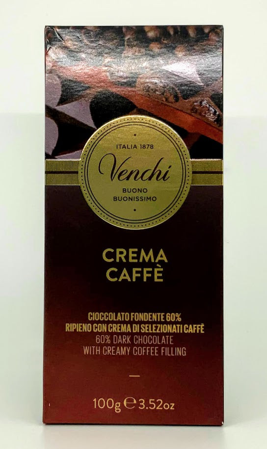 Venchi - Crema Caffe Bar - 100g (3.52 oz) – Cerini Coffee & Gifts