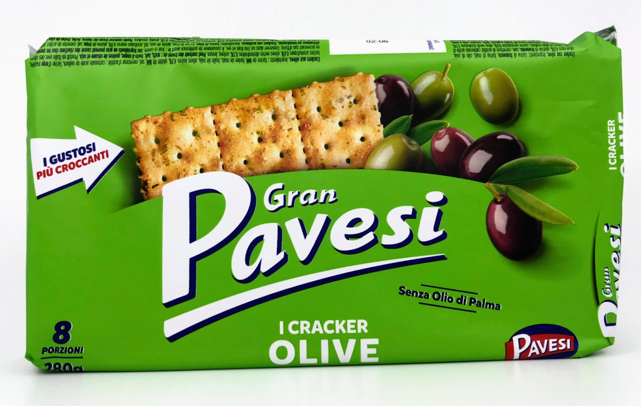 Pavesi- Gran Pavesi - Crakers Olive - 280g – Cerini Coffee & Gifts