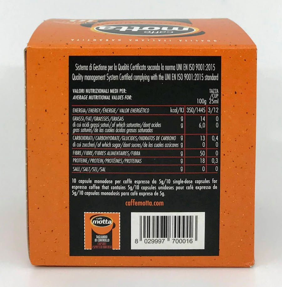 Caffe Motta - Espresso Intenso Nespresso Capsules (10 Capsules ...