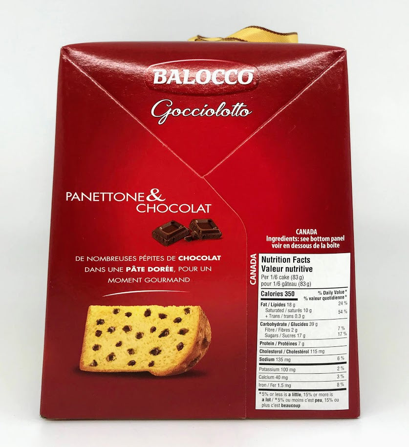 Balocco - Gocciolotto - Panettone & Chocolate - 500g (17.6 oz) – Cerini ...