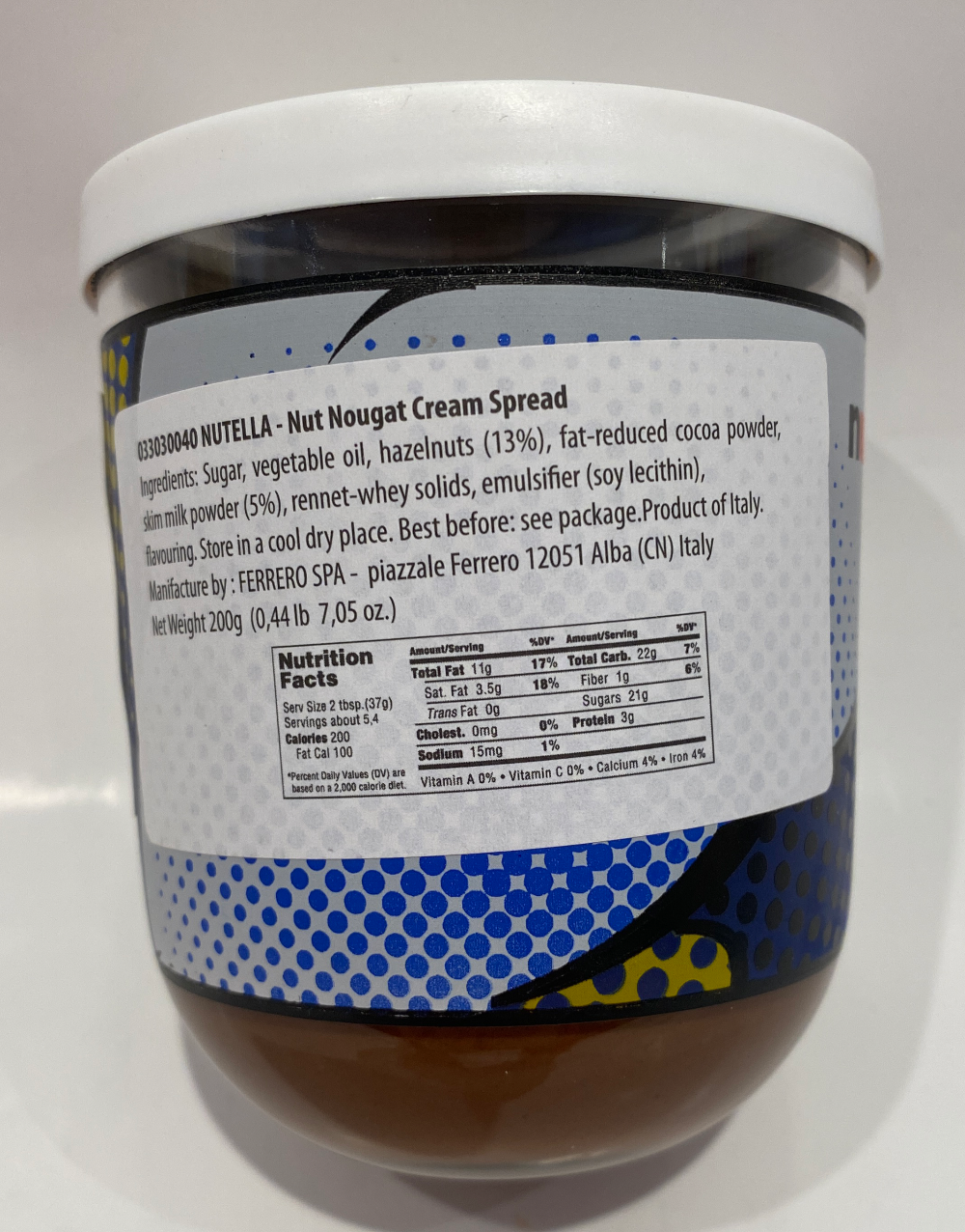 Nutella - Hazelnut Spread 220g (7.76 OZ) - MADE IN ITALY – Cerini ...
