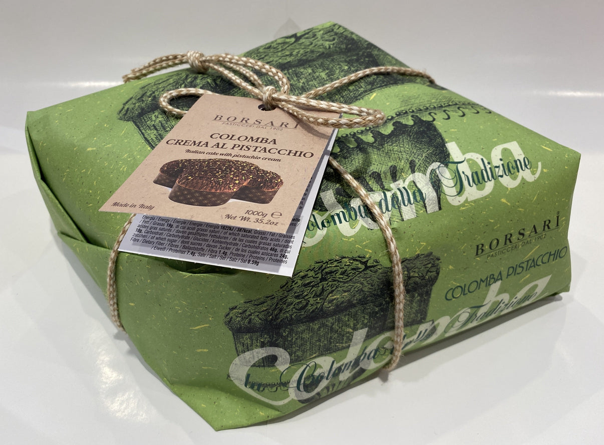 Borsari - Colomba Crema Al Pistacchio - 1000g (35.2 oz) – Cerini Coffee ...