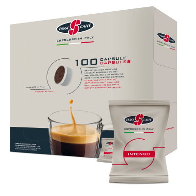 Essse Caffe - Intenso Capsule (100 Capsule) - Compatible for Lavazza P ...