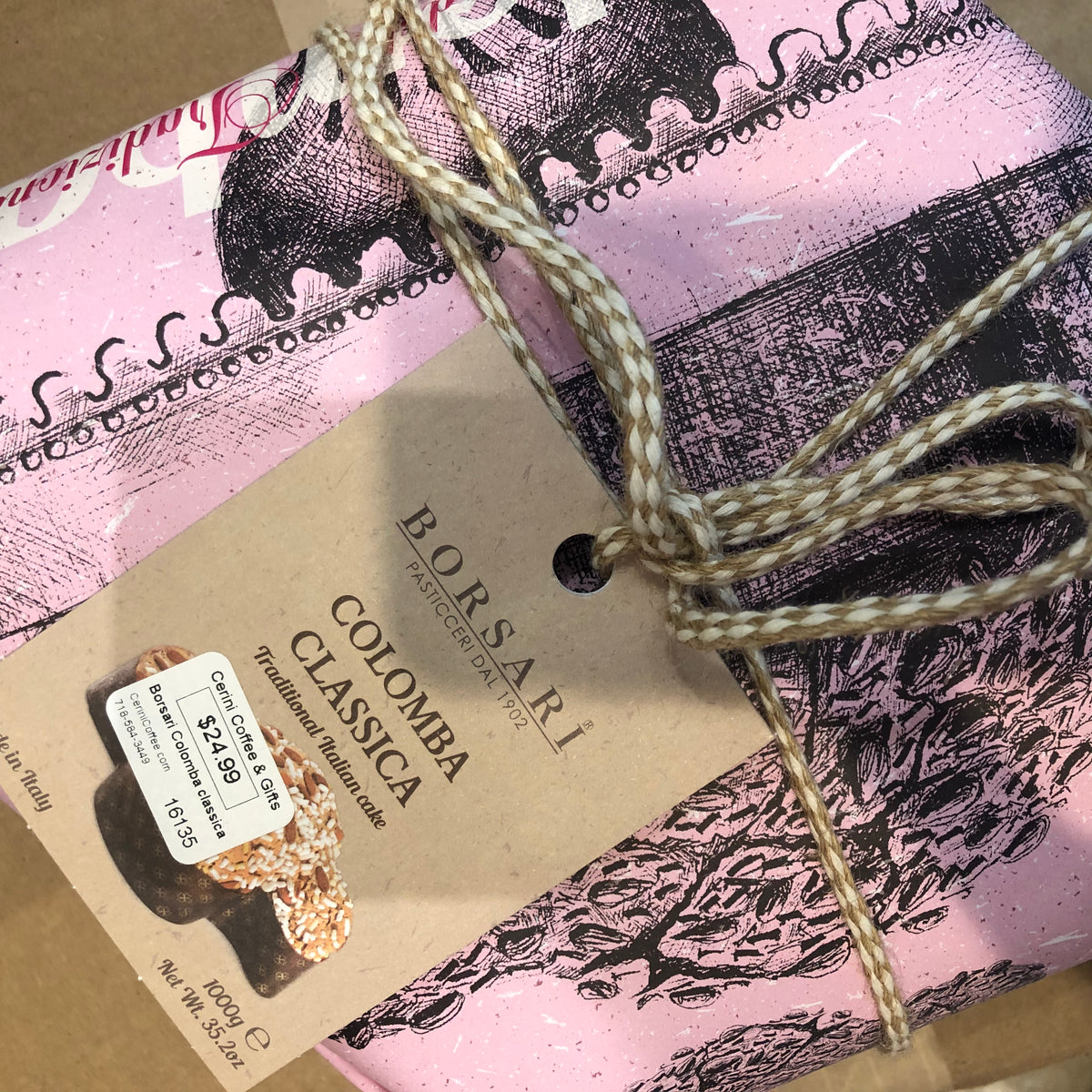 Borsari - Colomba Classica - 1000g (35.2 oz) – Cerini Coffee & Gifts