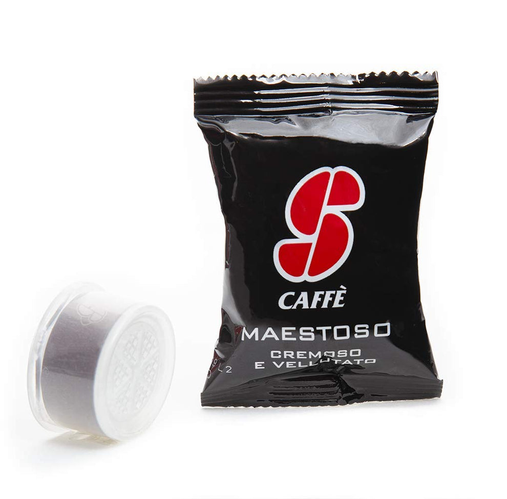 Essse Caffe - Maestoso Espresso Capsule (Black) - 50 Capsules – Cerini ...